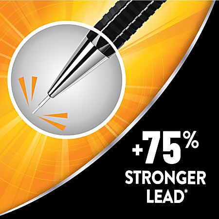 BIC Break Resistant Pro Mechanical Pencil 0.7MM Medium Pt Black Barrel ...