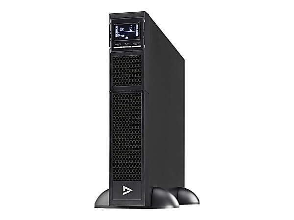 V7 UPS1RM2U3000 1N UPS rack mountable 2700 Watt 3000 VA 9 Ah RS 232 USB ...