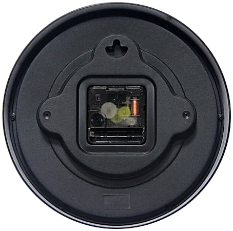 Infinity Instruments Metro Round Wall Clock 9 Silver - Office Depot