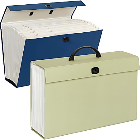 Smead A Z Expanding File Box Assorted - Office Depot