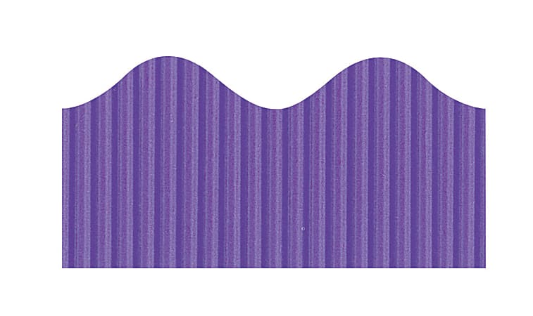 Bordette Designer Border Deep Purple 2 14 x 50 - Office Depot