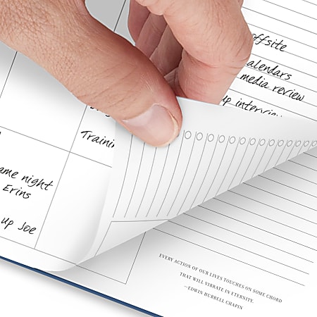 2025 2026 AT A GLANCE Harmony WeeklyMonthly Planner 7 x 8 34 Denim ...