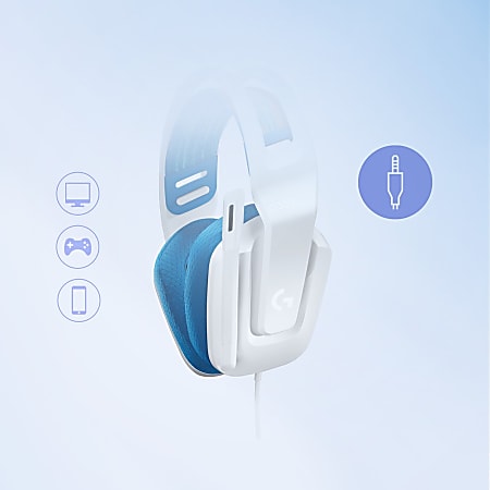 Logitech G335 Wired Gaming Headset Stereo Mini phone 3.5mm Wired 36 Ohm ...