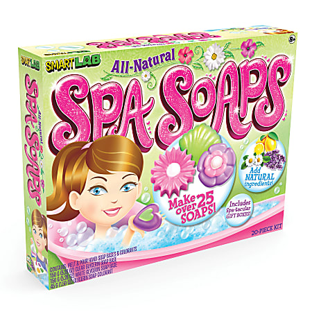 SmartLab QPG Lab For Kids All Natural Spa Soaps Grade 3 9 - Office Depot
