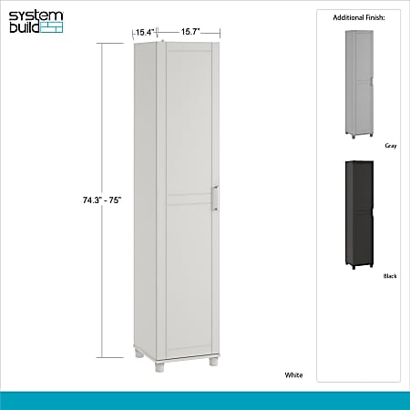 Systembuild callahan 16 utility storage cabinet store