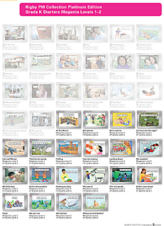 Rigby PM Complete Platinum Starters Package Magenta Level 2 ...