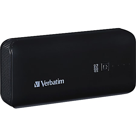 Verbatim Portable Power Pack 4400mAh Black For iPod iPhone Mobile Phone ...