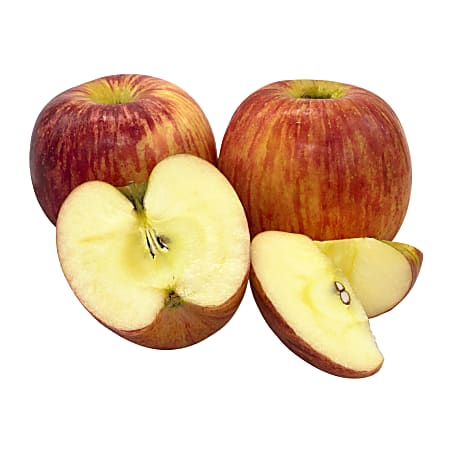 National Brand Fresh Fuji Apples Pack Of 8 - Office Depot