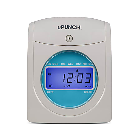 uPunch SB1200 Electronic Auto Align Punch Time Clock Bundle Unlimited ...