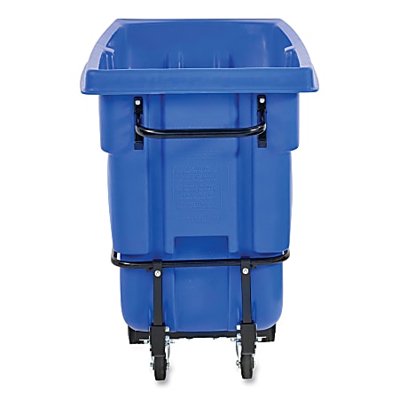 Rubbermaid Commercial BRUTE Rotomolded Recycling Tilt Truck 1 cu yd ...