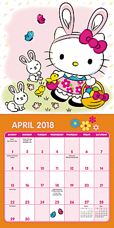 hello kitty april