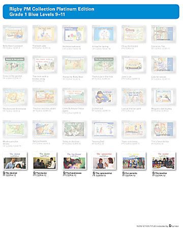 Rigby PM Collection Platinum Edition Complete Nonfiction Package Blue ...