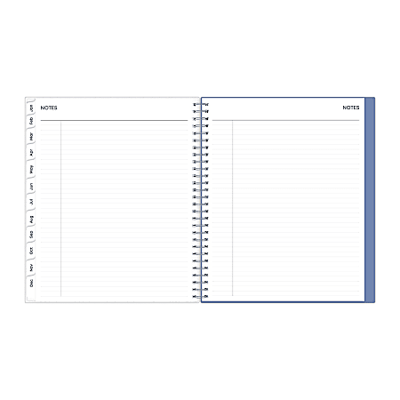 2025 Blue Sky Monthly Planning Calendar 8 x 10 Lindley Frosted January ...