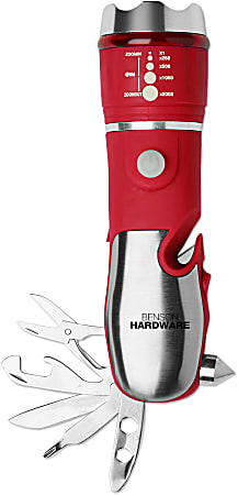 Custom Multi Tool With Flashlight Assorted Colors - Office Depot