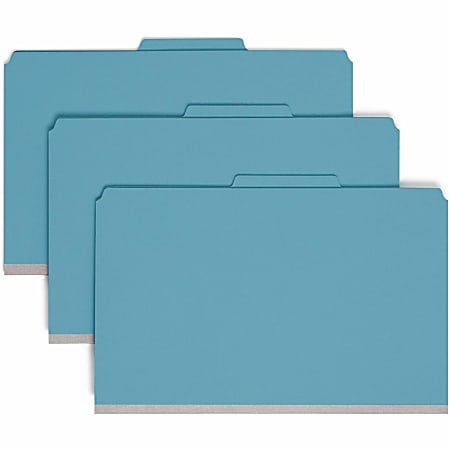 Smead Pressboard Classification Folders With SafeSHIELD Fasteners 2 ...