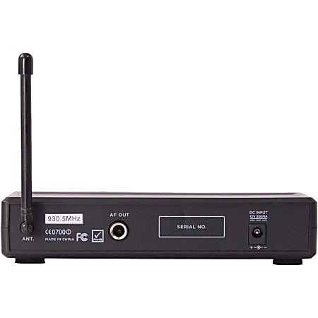 gemini UHF 01HL Wireless Microphone System 521.50 MHz 100 ft Operating ...