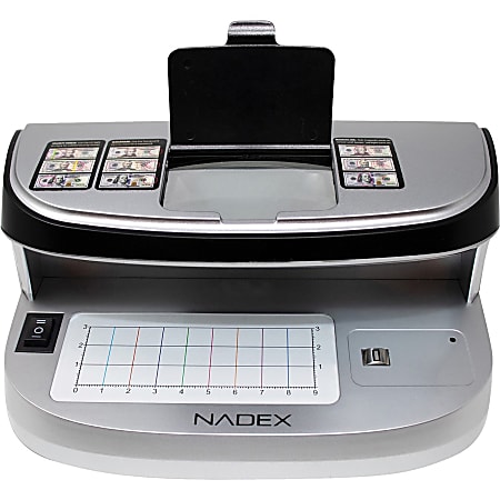 Nadex Coins V27 Desktop UV Counterfeit Detector Silver - ODP Business ...