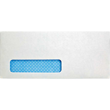 Quality Park 10 Redi Seal Security Window Envelopes Bottom Left Window ...