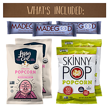 Snack Box Pros Low Calorie Snack Box - Office Depot