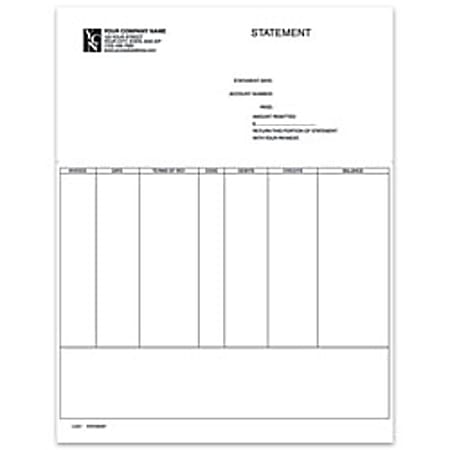 Clarke Custom LF CS41 Laser Statement For Sage Peachtree 8 12 x 11 1 ...