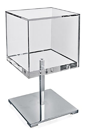 Azar Displays Square Covered Jewelry Countertop Display 13 12 H x 7 W x ...