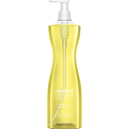 Method Dish Soap Lemon Scent 18 Oz Bottle Carton Of 6 - Office Depot