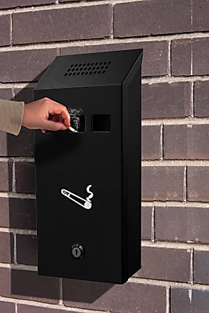 cigarette wall bin