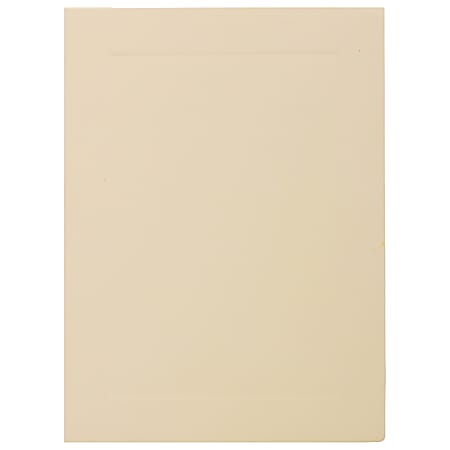 JAM Paper Fold Over Cards With Panel A6 4 58 x 6 14 Strathmore Ivory ...