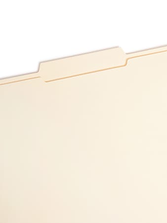 Smead Top Tab Fastener Folders With Tab Letter Size 25 Cut Manila Box ...