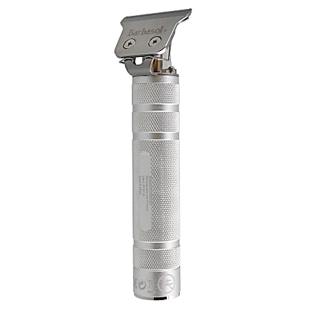 Barbasol Rechargeable Zero Gapped T Blade Trimmer Silver - Office Depot