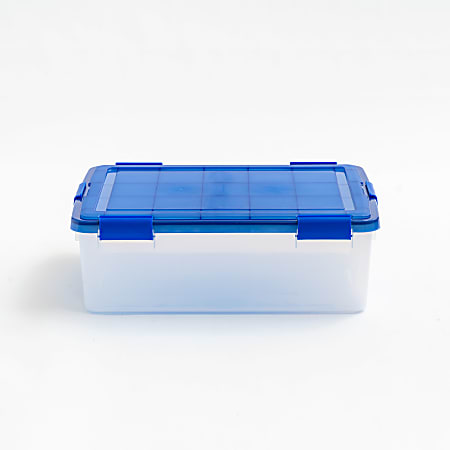 Iris Ultimate Weathertight Storage Boxes 23 58 L x 20 116 W x 10 14 H ...