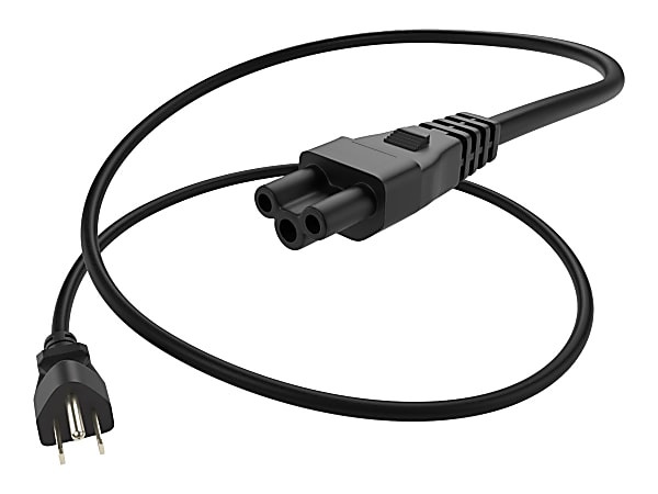 UNC Group Power cable NEMA 5 15P to IEC 60320 C5 AC 250 V 10 A 10 ft ...