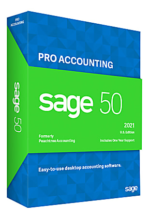 SAGE 50 Pro Accounting 2021 U.S. Edition For Windows CDProduct ...