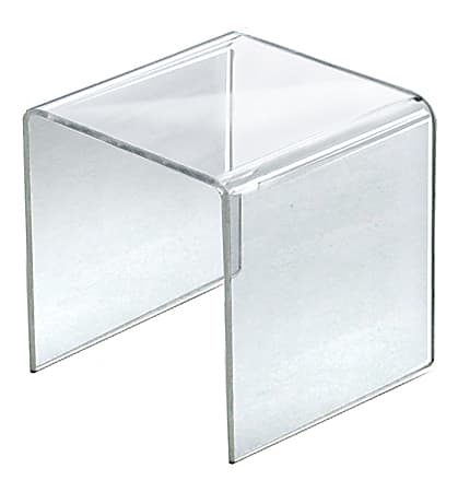 Azar Displays 7 12 Acrylic Riser Displays 7 12 H x 7 12 W x 7 12 D ...