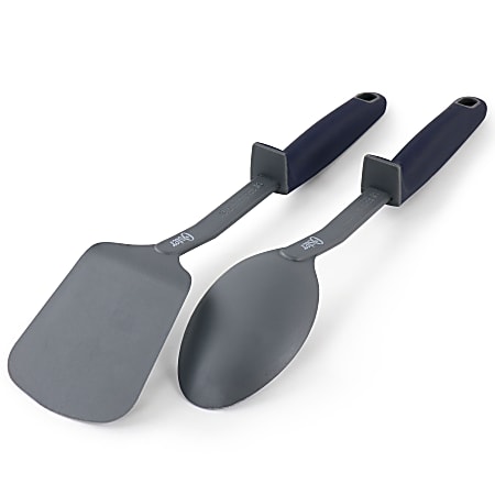 Oster Bluemarine 2 Piece Turner And Spoon Utensil Set Navy Blue ...