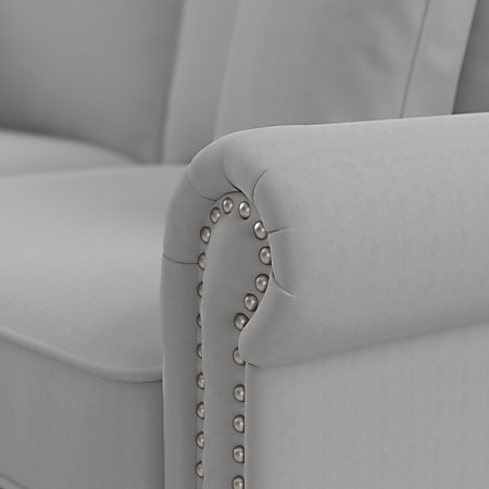 Bush Furniture Coventry Accent Chair With Arms Light Gray Standard ...