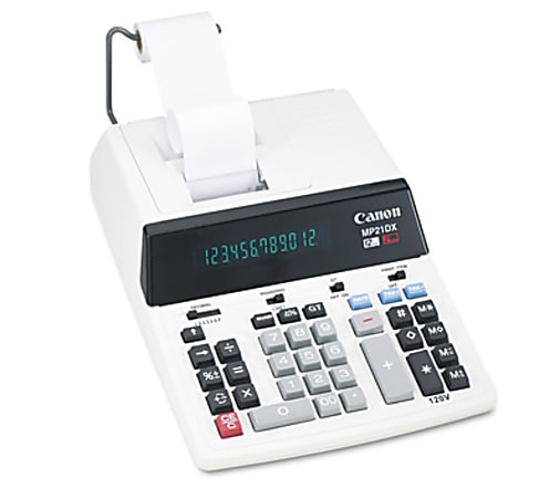 Canon MP21DX Two Color Printing Calculator - ODP Business Solutions