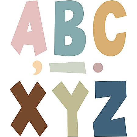 Teacher Created Resources 7 Letters Everyone is Welcome Fun Font 120 ...