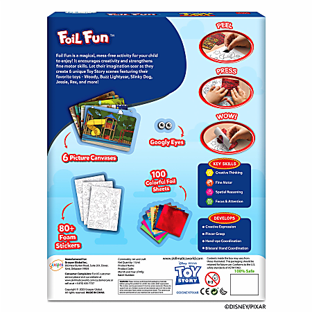 Skillmatics Foil Fun Scene Kit Toy Story - Office Depot