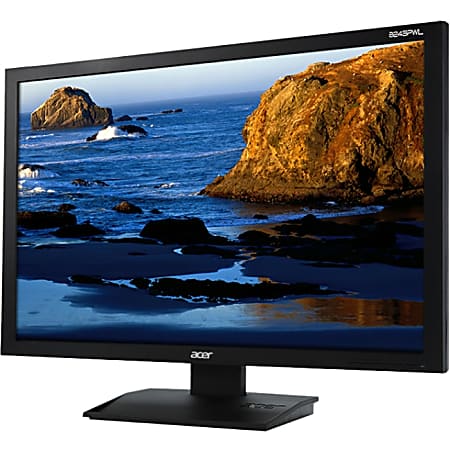 Acer B243HL DJObmdr 24 LED LCD Monitor 5 ms - Office Depot