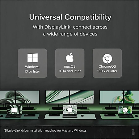 Plugable USB 3.0 Universal Laptop Docking Station UD3900H - Office Depot