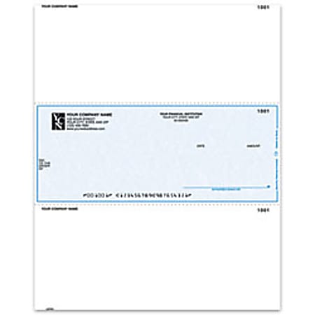 Custom Laser Multipurpose Wallet Checks For MECA 8 12 x 11 Box Of 250 ...
