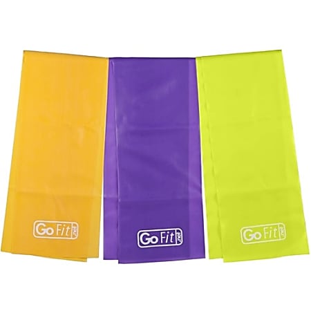 GoFit Latex Free Flat Band Kit - Office Depot