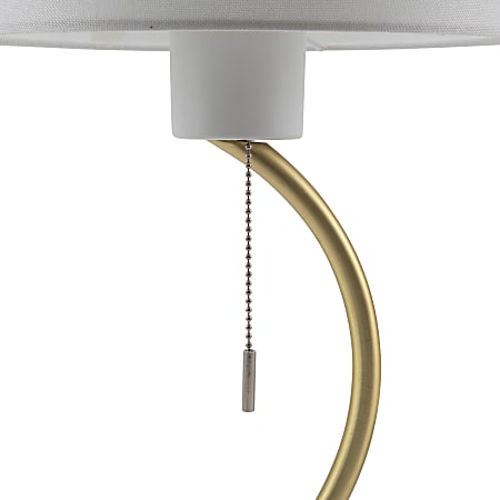 Realspace Belsi Executive Shaded Desk Lamp With USB Charging Port 19 H ...