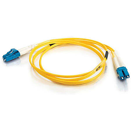 C2G 3m LC LC 9125 Duplex Single Mode OS2 Fiber Cable Plenum CMP Rated ...