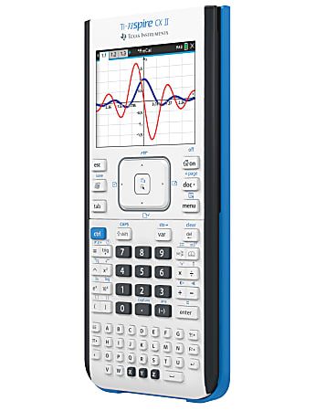 Texas Instruments Nspire CX II CAS Graphing Calculator Rechargeable ...