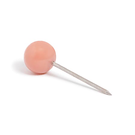 U Brands Map Push Pins Set In Stone Set Of 100 Pins - Office Depot