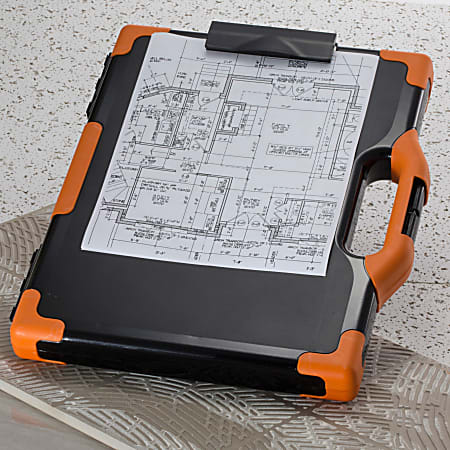 Officemate OIC Carry All Clipboard Box 15 12 H x12 12 W x 2 14 D ...