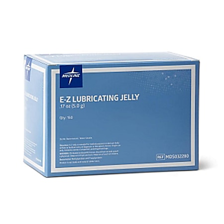 Medline Sterile Lubricating Jelly 0.18 Oz Case Of 600 - Office Depot
