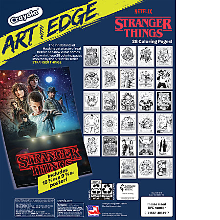 Crayola Art with Edge Stranger Things - Office Depot